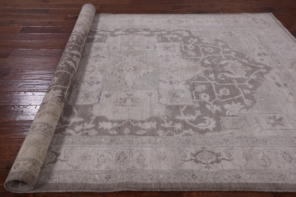 Persian White Wash Handmade Wool Area Rug - 6' 0" X 8' 9" – Golden Nile