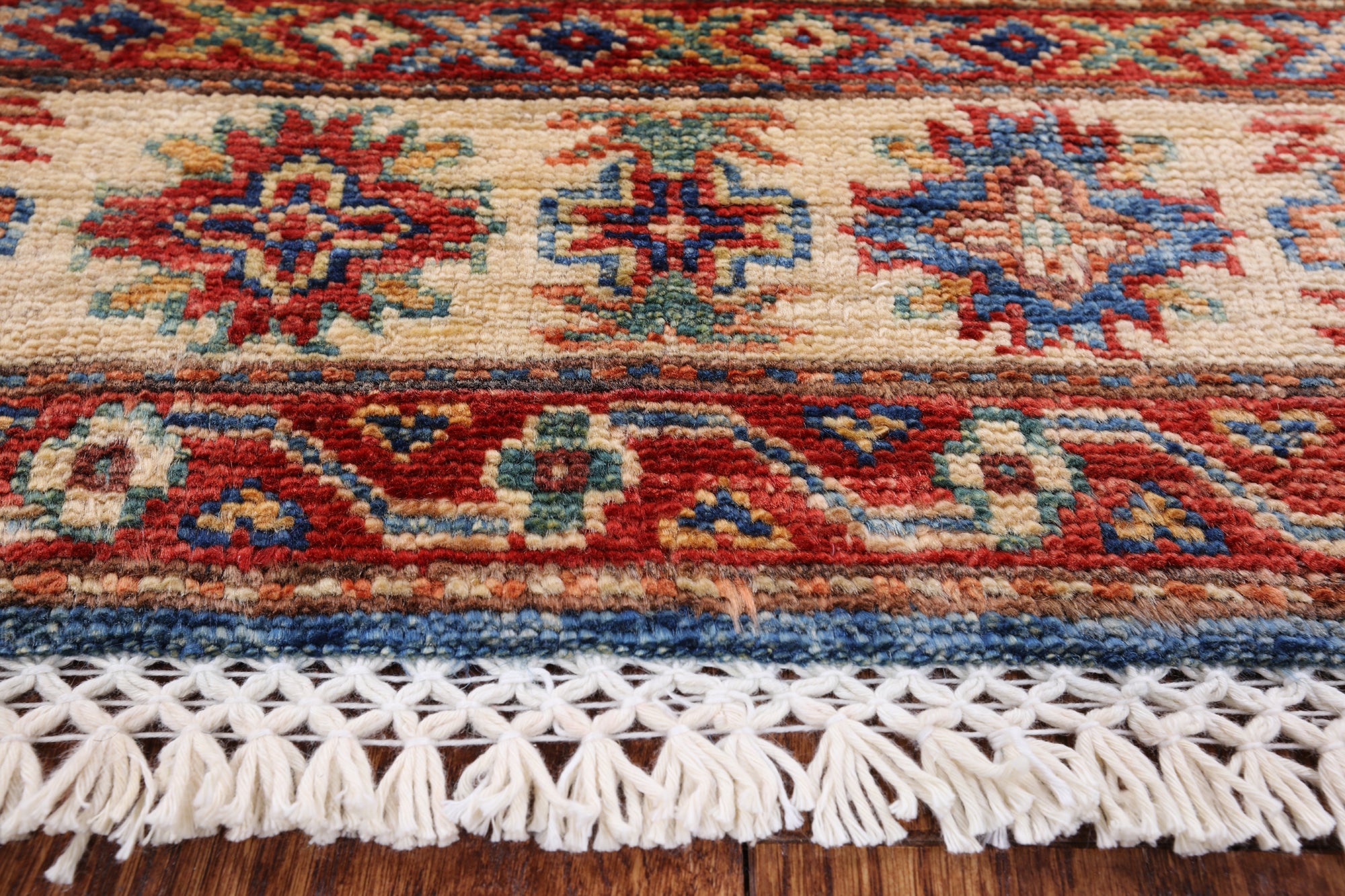 Super Kazak Handmade Area Rug – Golden Nile