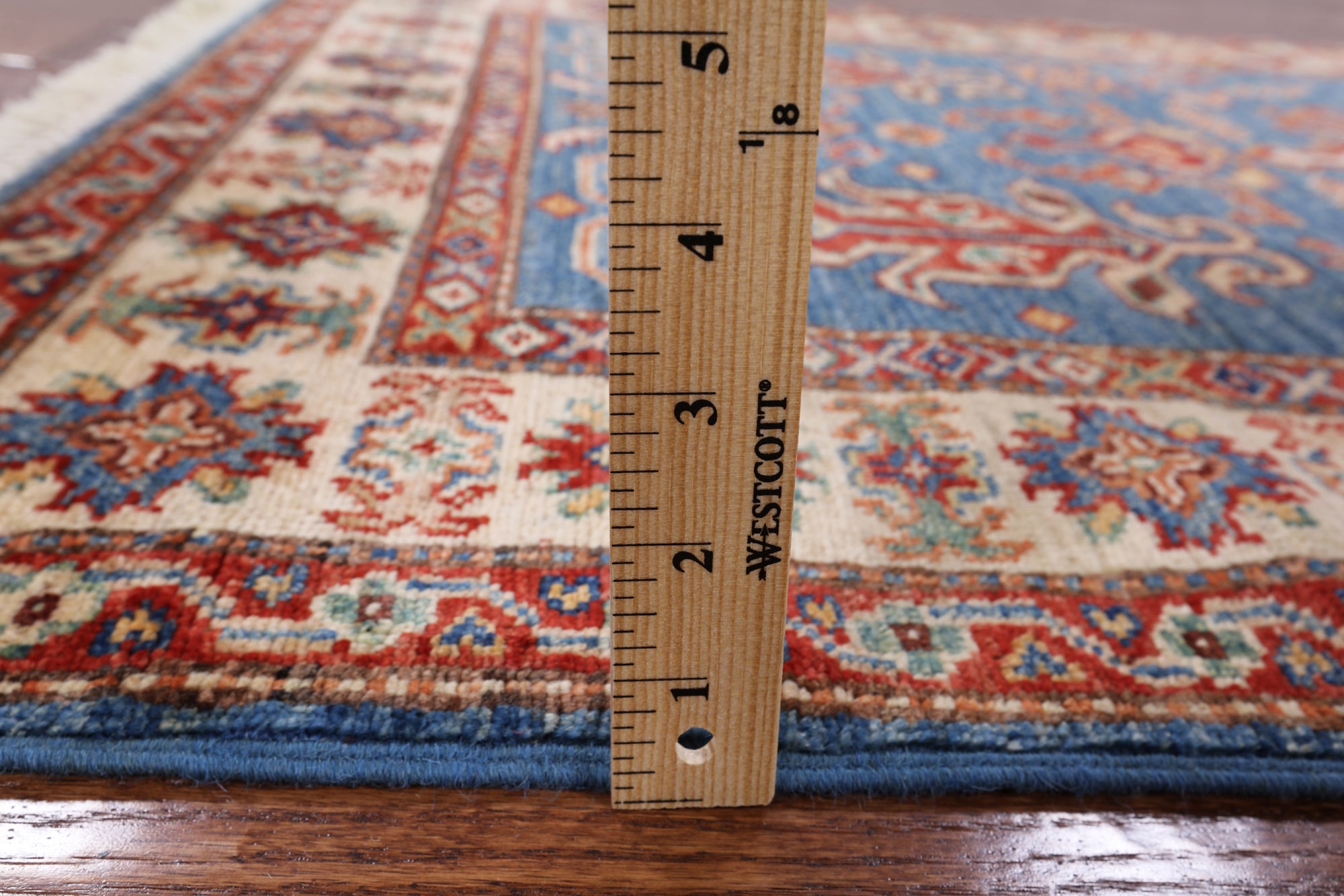 Super Kazak Handmade Area Rug – Golden Nile