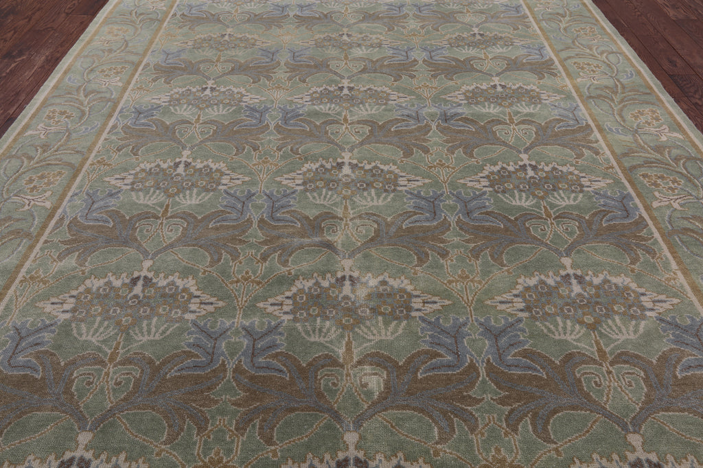 William Morris Hand Knotted Wool Area Rug – Golden Nile
