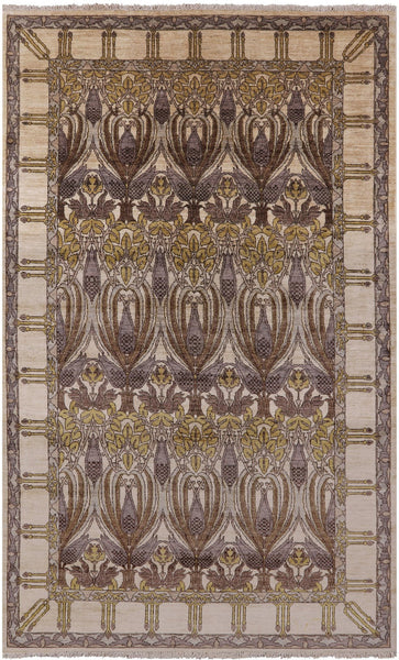 William Morris Handmade Wool Area Rug – Golden Nile