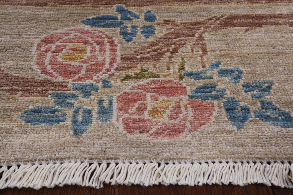 William Morris Handmade Wool Area Rug – Golden Nile