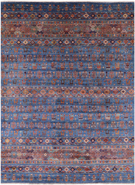 Persian Gabbeh Hand Knotted Wool Area Rug – Golden Nile