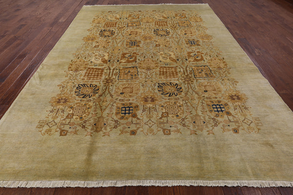 Peshawar Hand Knotted Wool Rug – Golden Nile